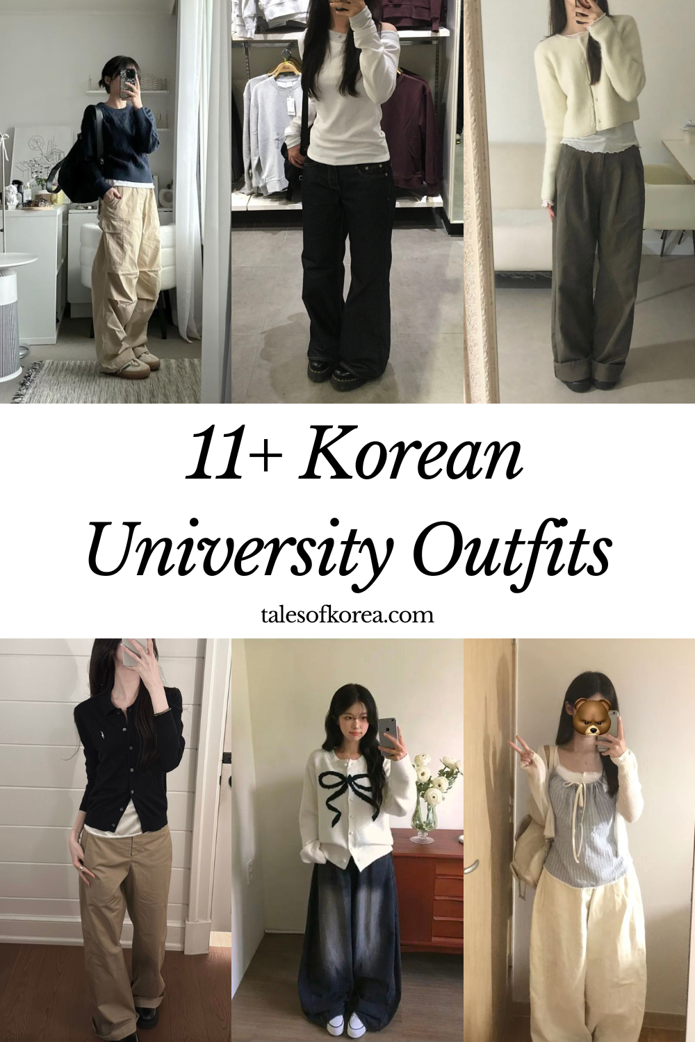Korean University Outfit Ideas: The Ultimate Guide to Student Fashion ...